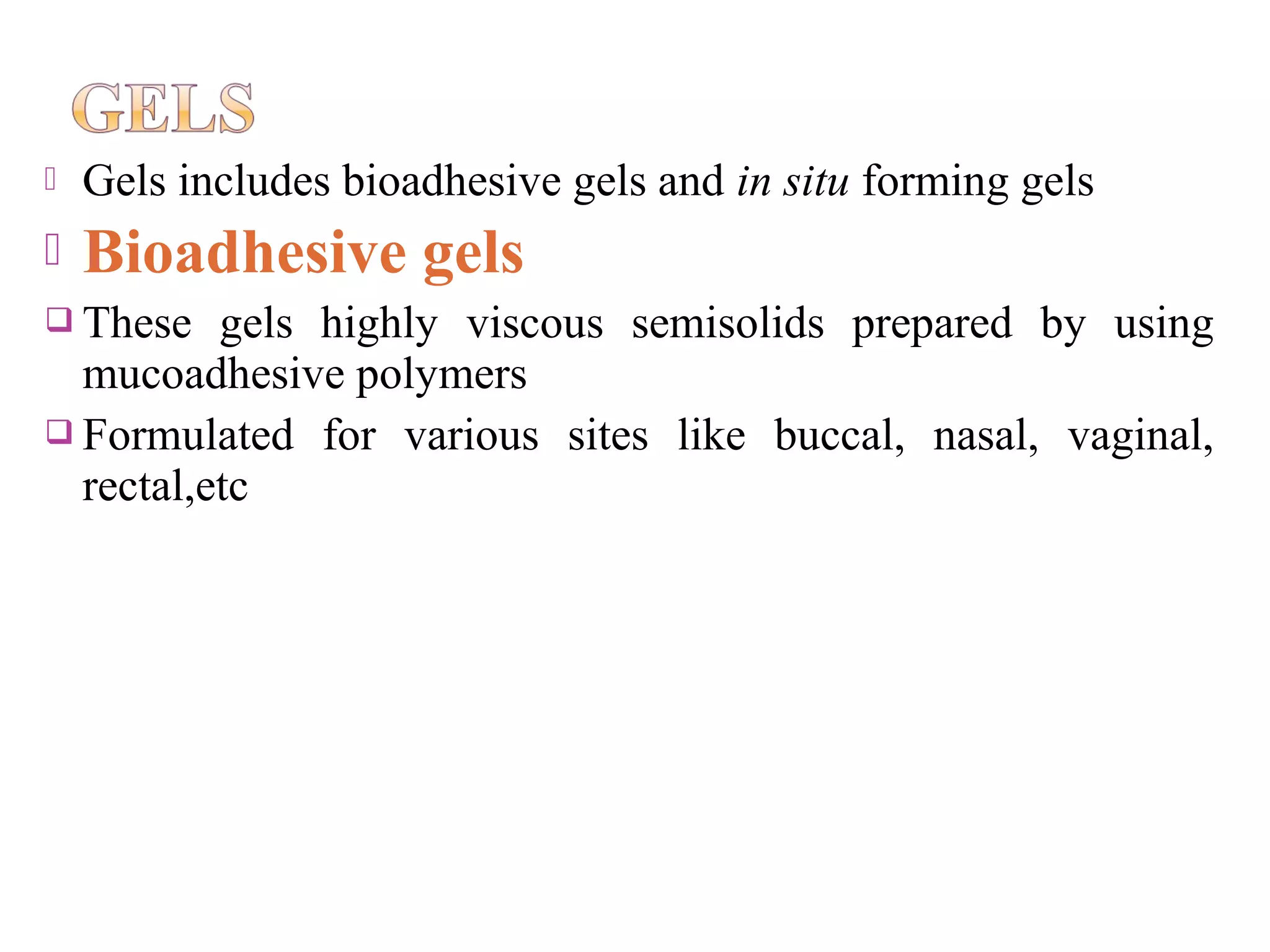 Bioadhesive drug delivery system | PPT