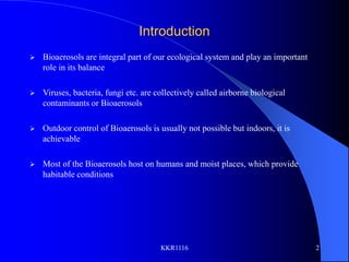 Bioaerosols | PPT