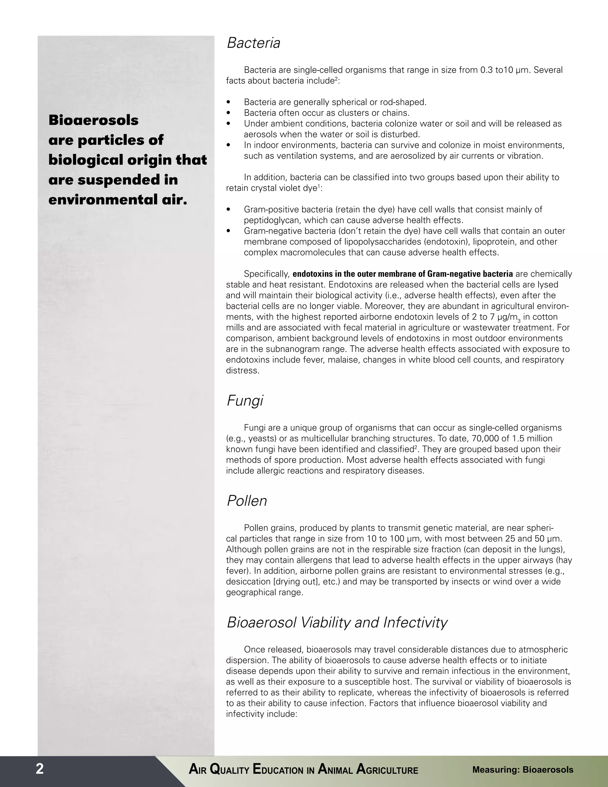 Bioaerosol sampling final | PDF