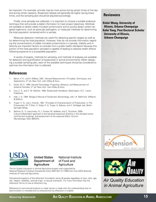 Bioaerosol sampling final | PDF