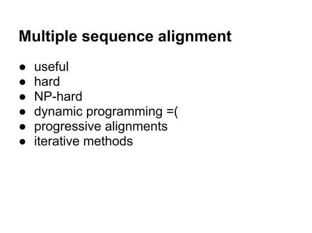 Bioalgo 2013-08-alignment-3 | PDF | Technology & Computing