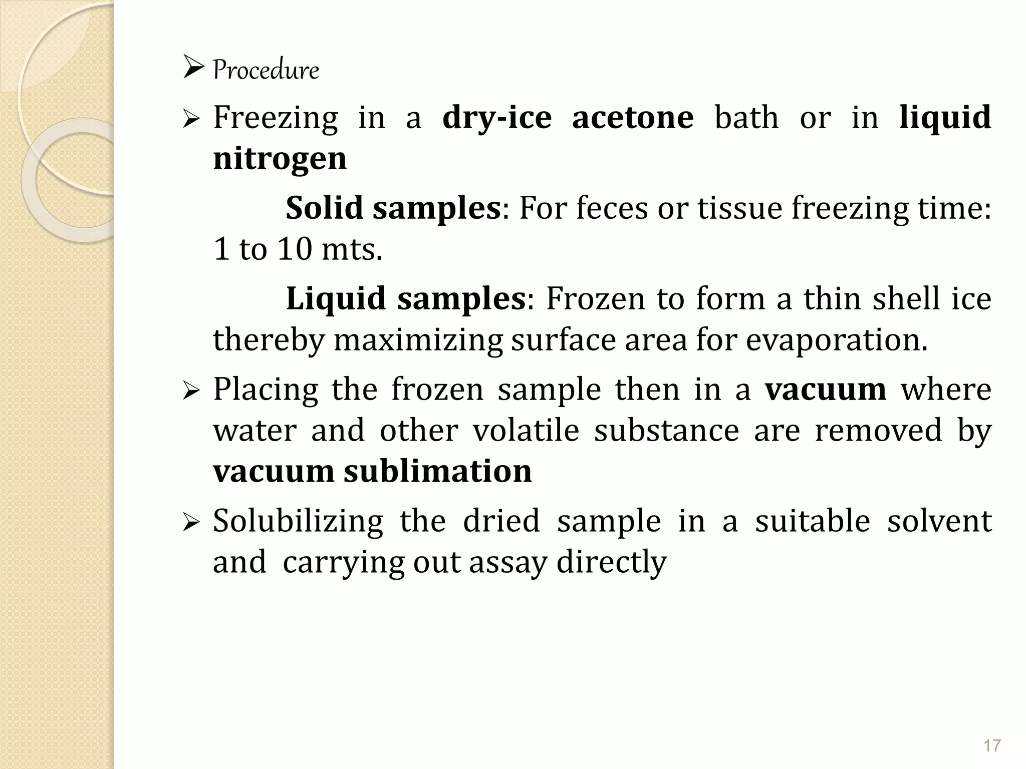 Bioanalysis of drugs from biological samples | PPTX