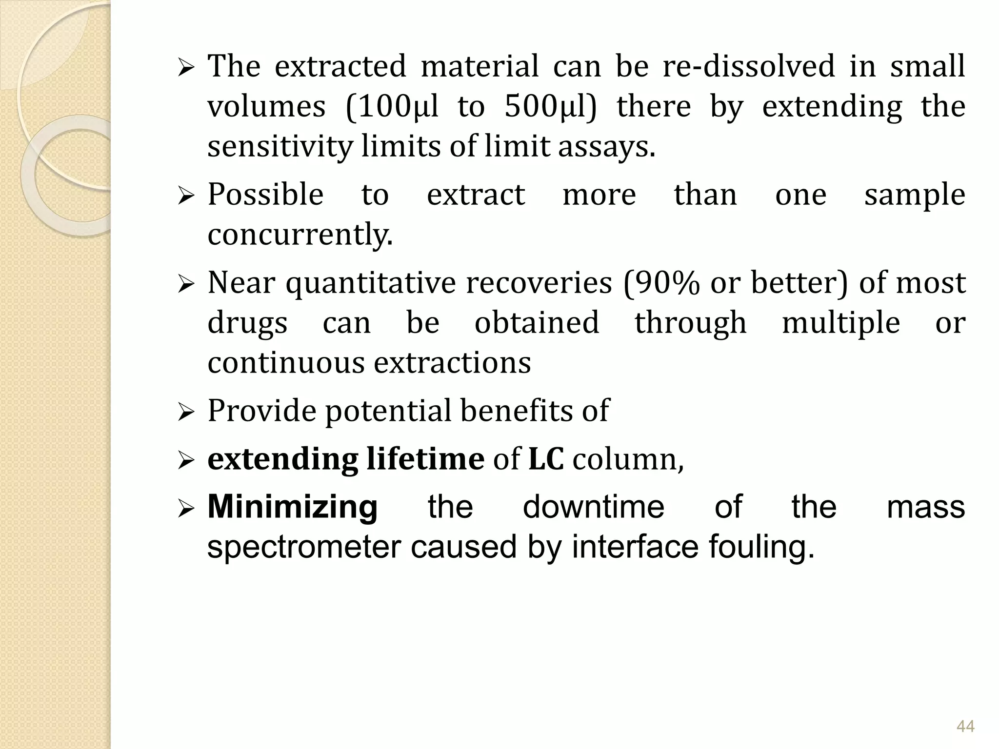 Bioanalysis of drugs from biological samples | PPTX