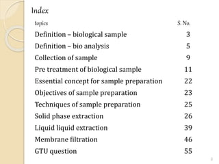 Bioanalysis of drugs from biological samples | PPTX