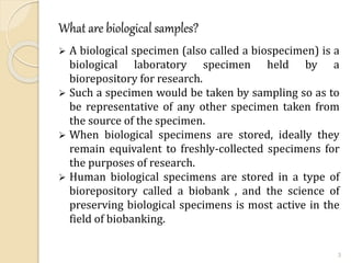 Bioanalysis of drugs from biological samples | PPTX