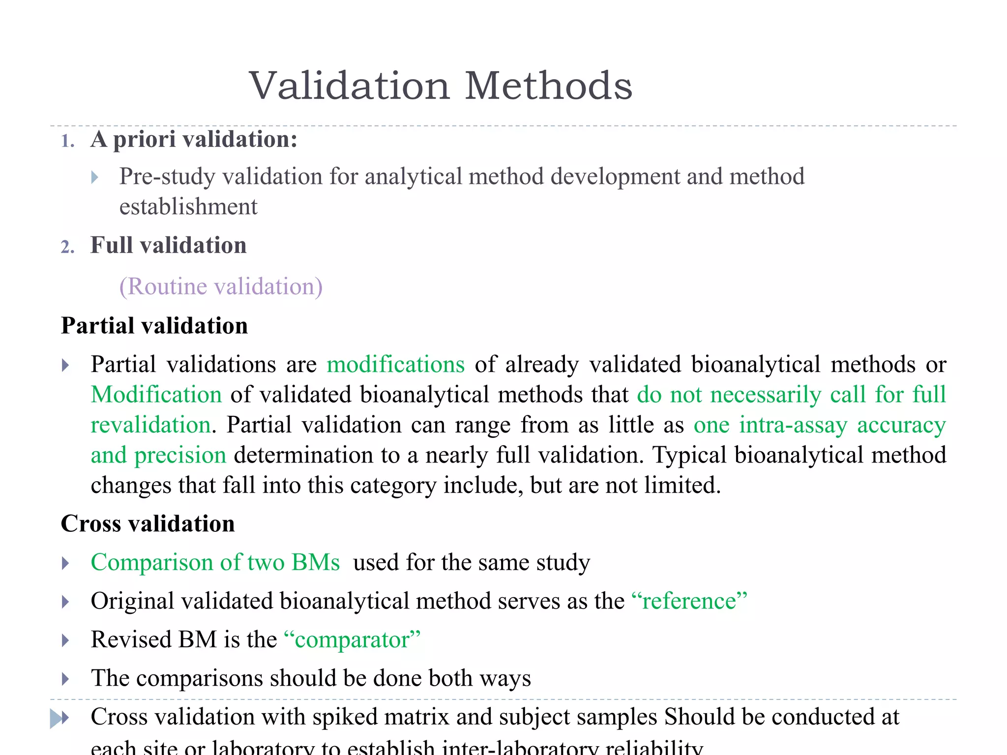 bioanalytical extraction methods and validation parameters.pptx