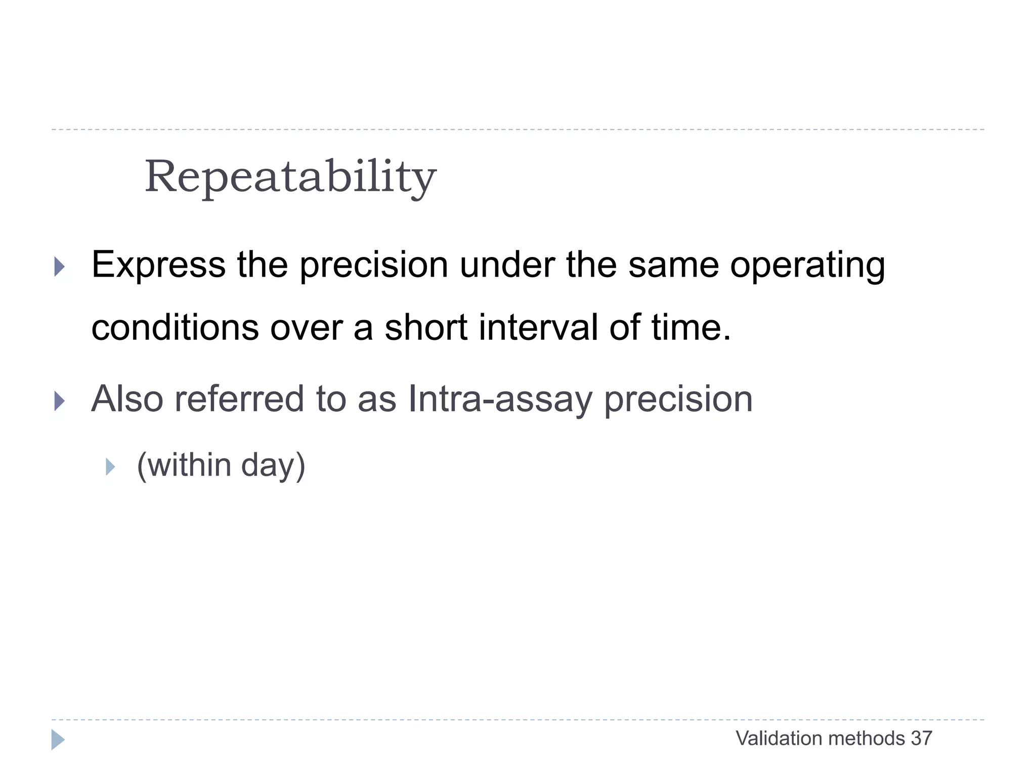 Bioanalytical Extraction Methods And Validation Parameters Pptx