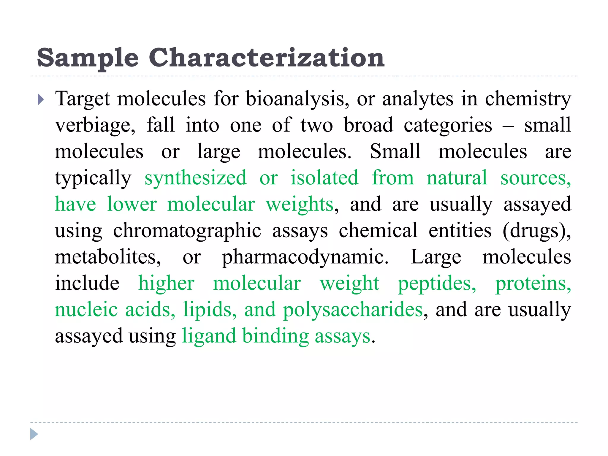 bioanalytical extraction methods and validation parameters.pptx