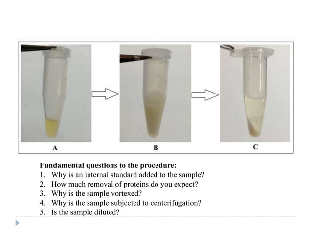 bioanalytical extraction methods and validation parameters.pptx ...