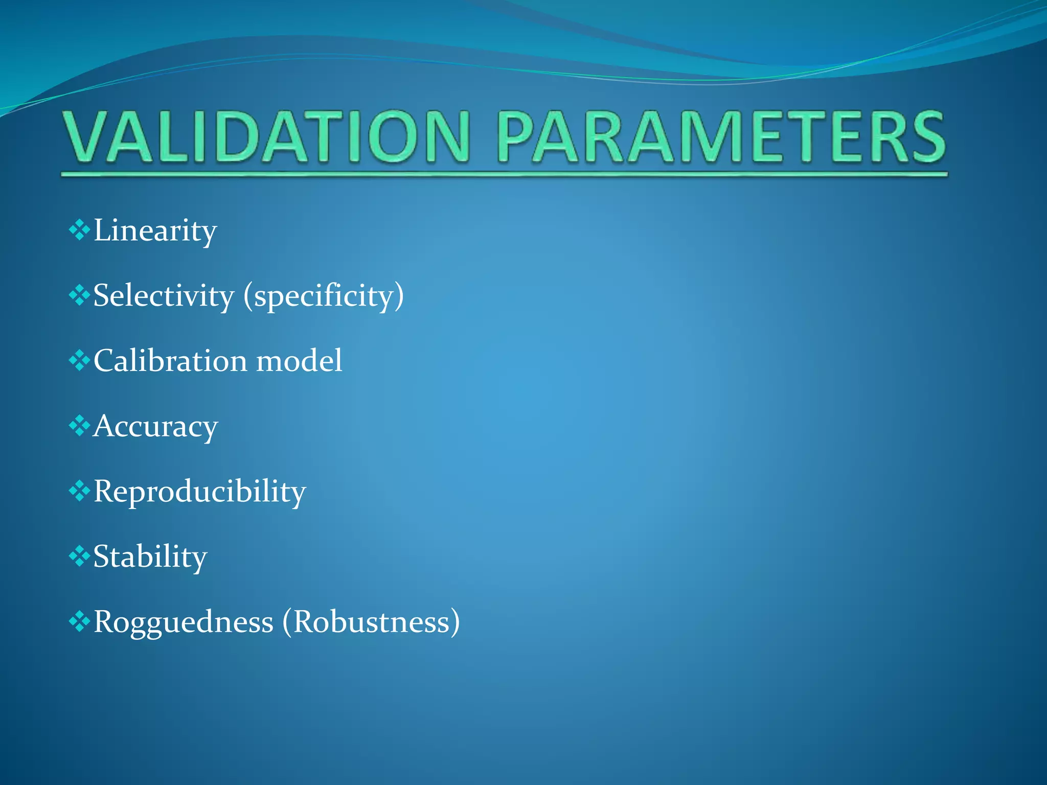 Bioanalytical method validation | PPTX