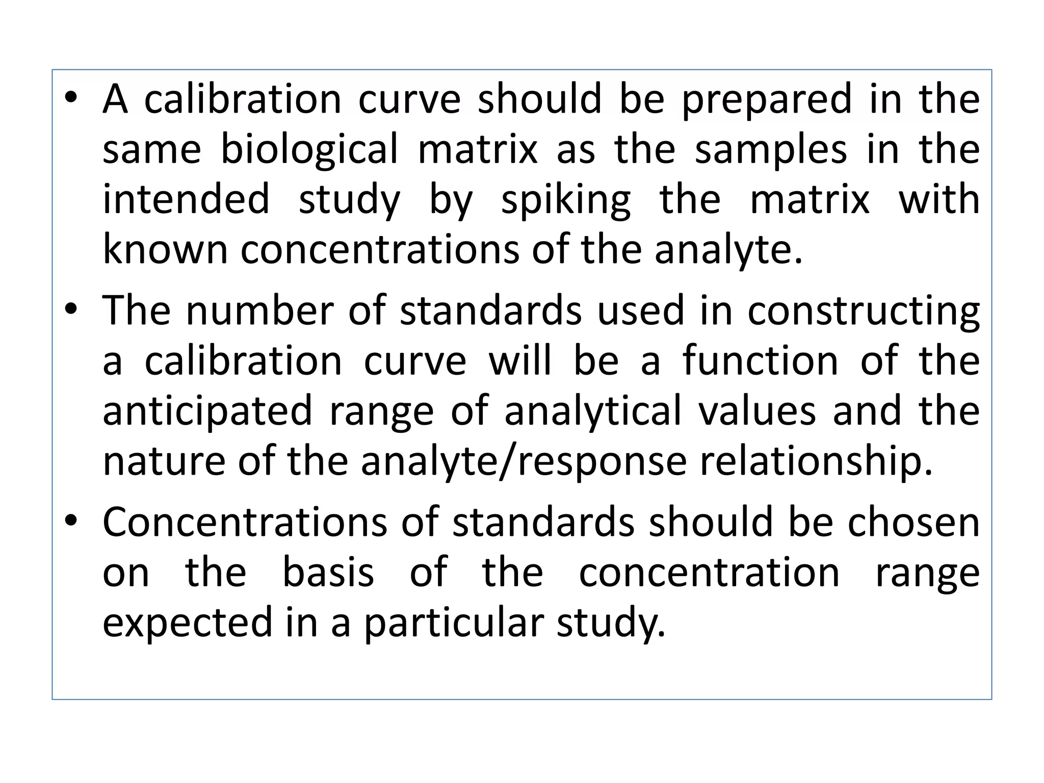 Bioanalytical method validation usfda | PPTX