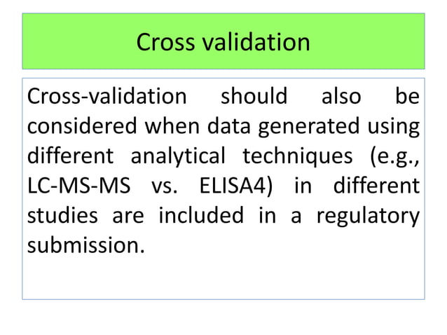 Bioanalytical method validation usfda | PPTX