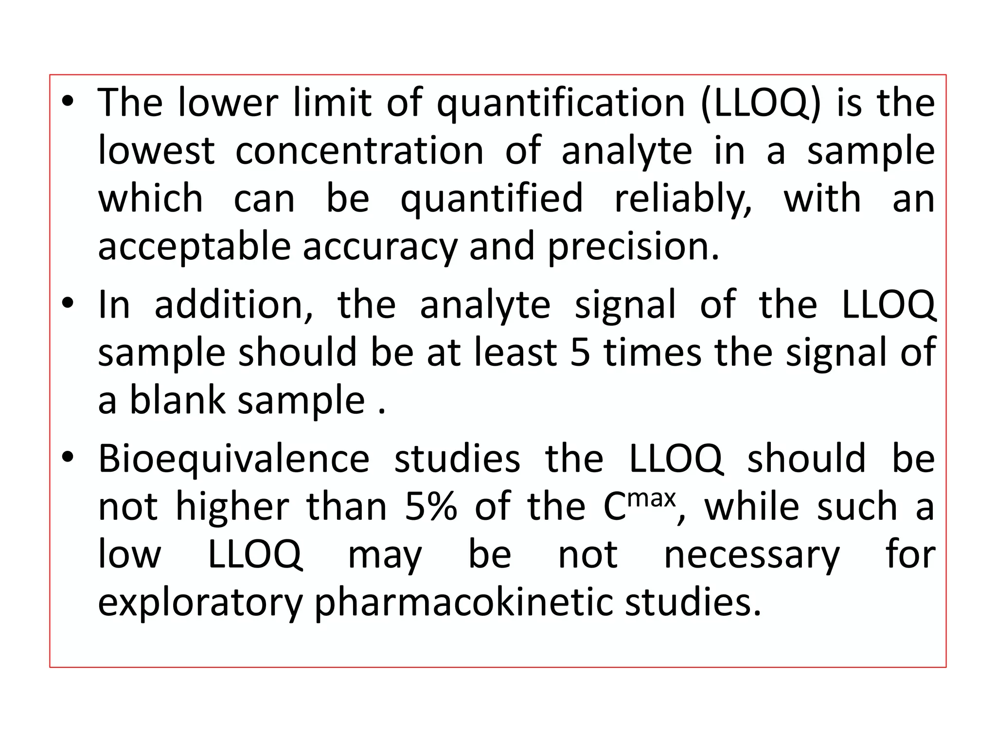 Bioanalytical method validation emea | PPTX