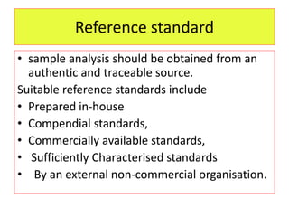 Bioanalytical method validation emea | PPTX
