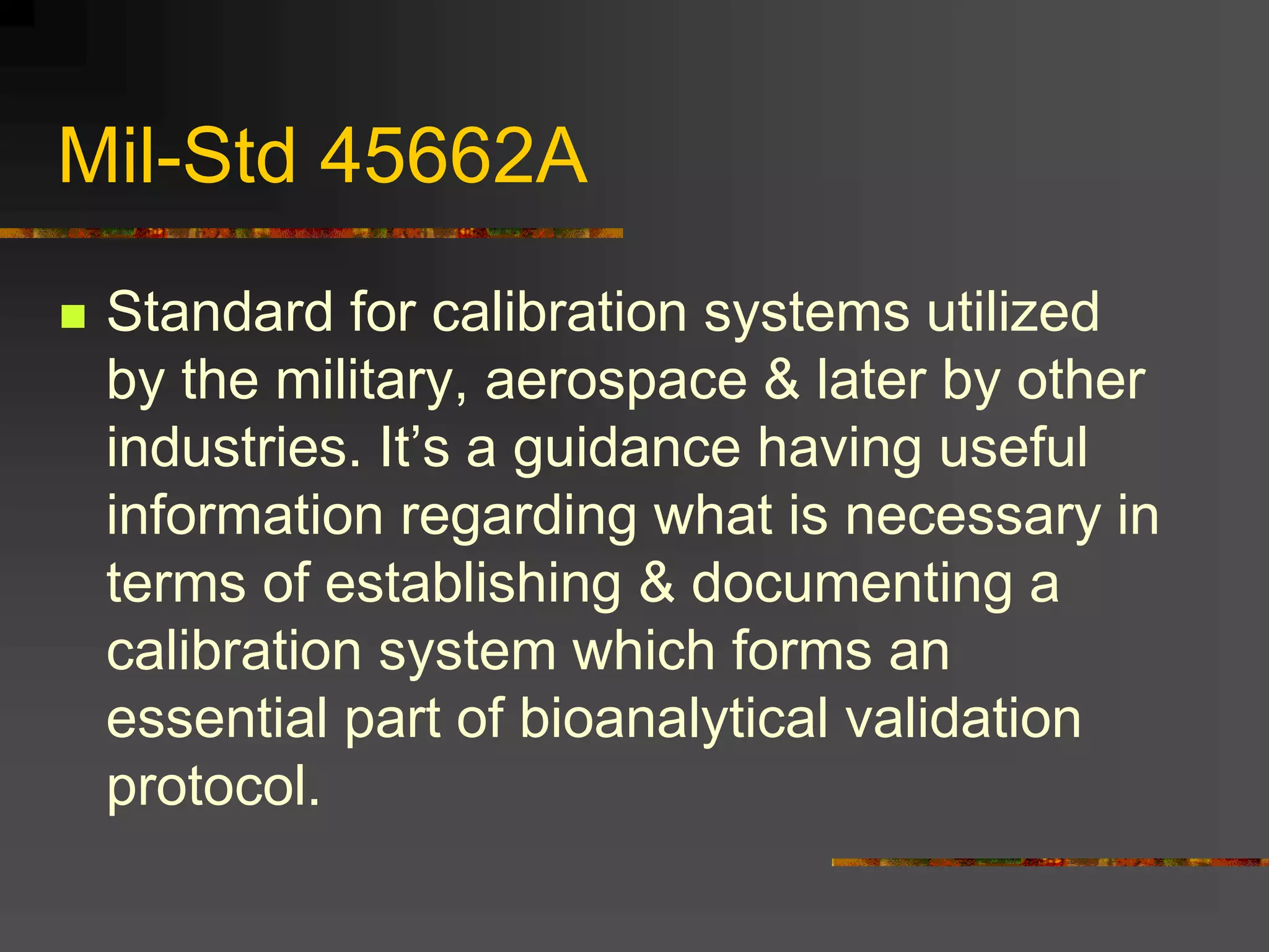 Bioanalytical Method Validation Fda Perspective | PPTX
