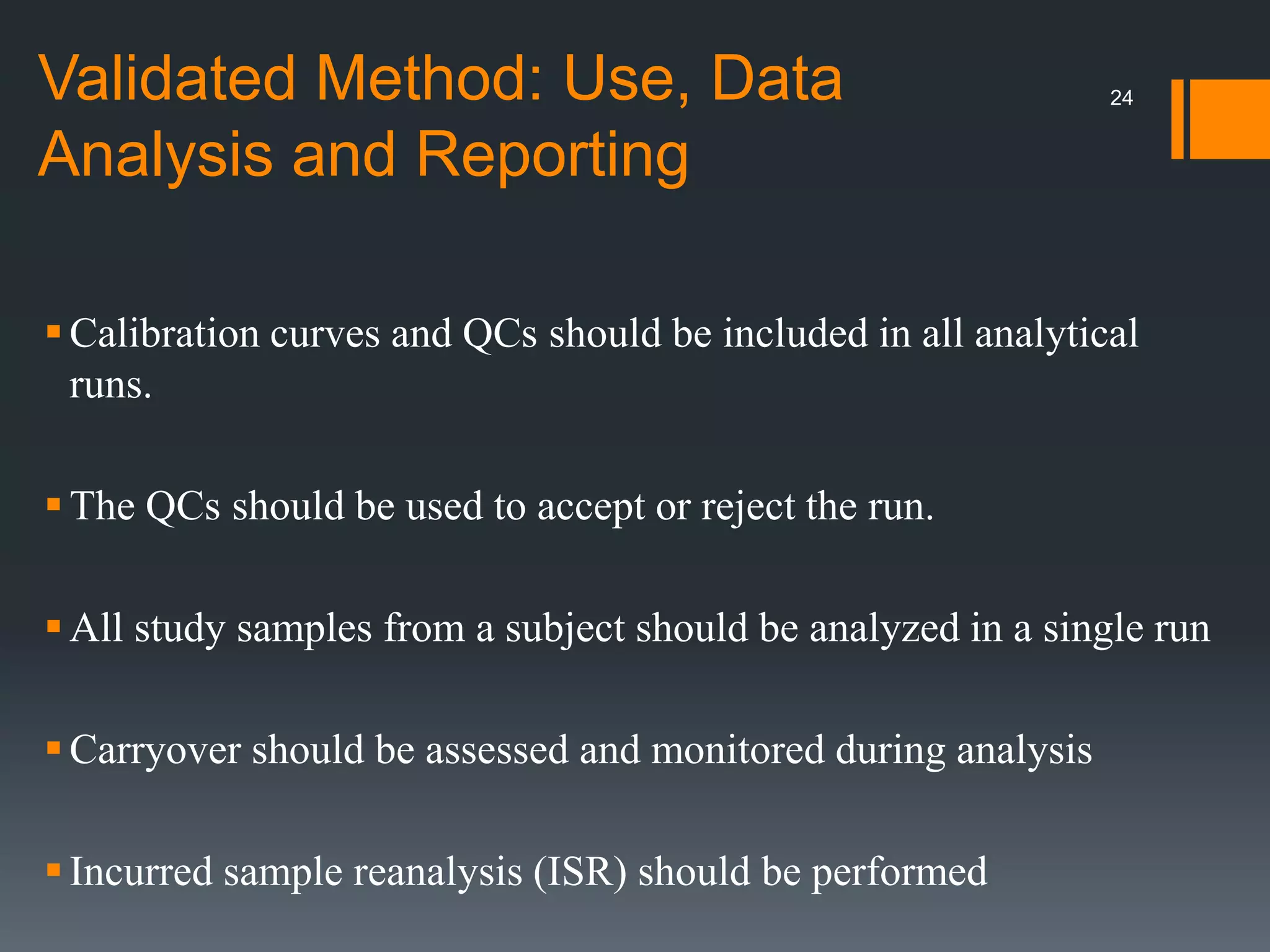 Bioanalytical method validation guidelines for ligand binding assays | PPTX
