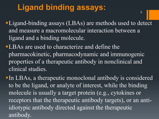 Bioanalytical method validation guidelines for ligand binding assays | PPTX
