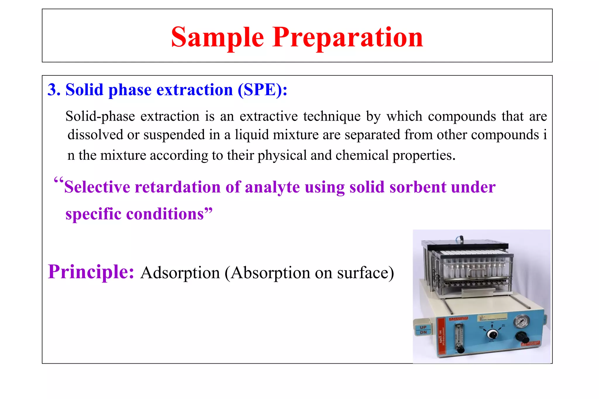 Bioanalytical sample preparation | PDF