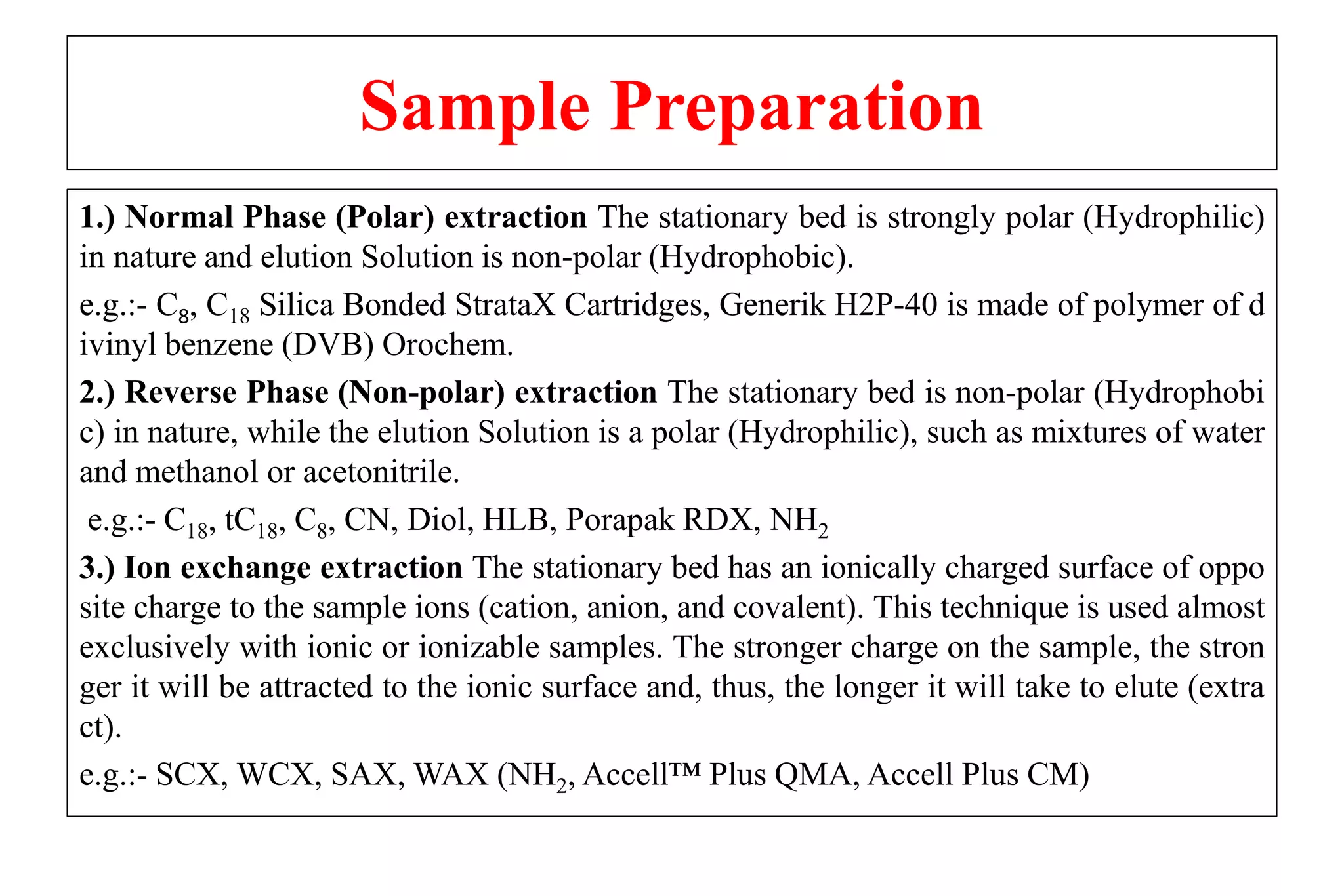 Bioanalytical sample preparation | PDF
