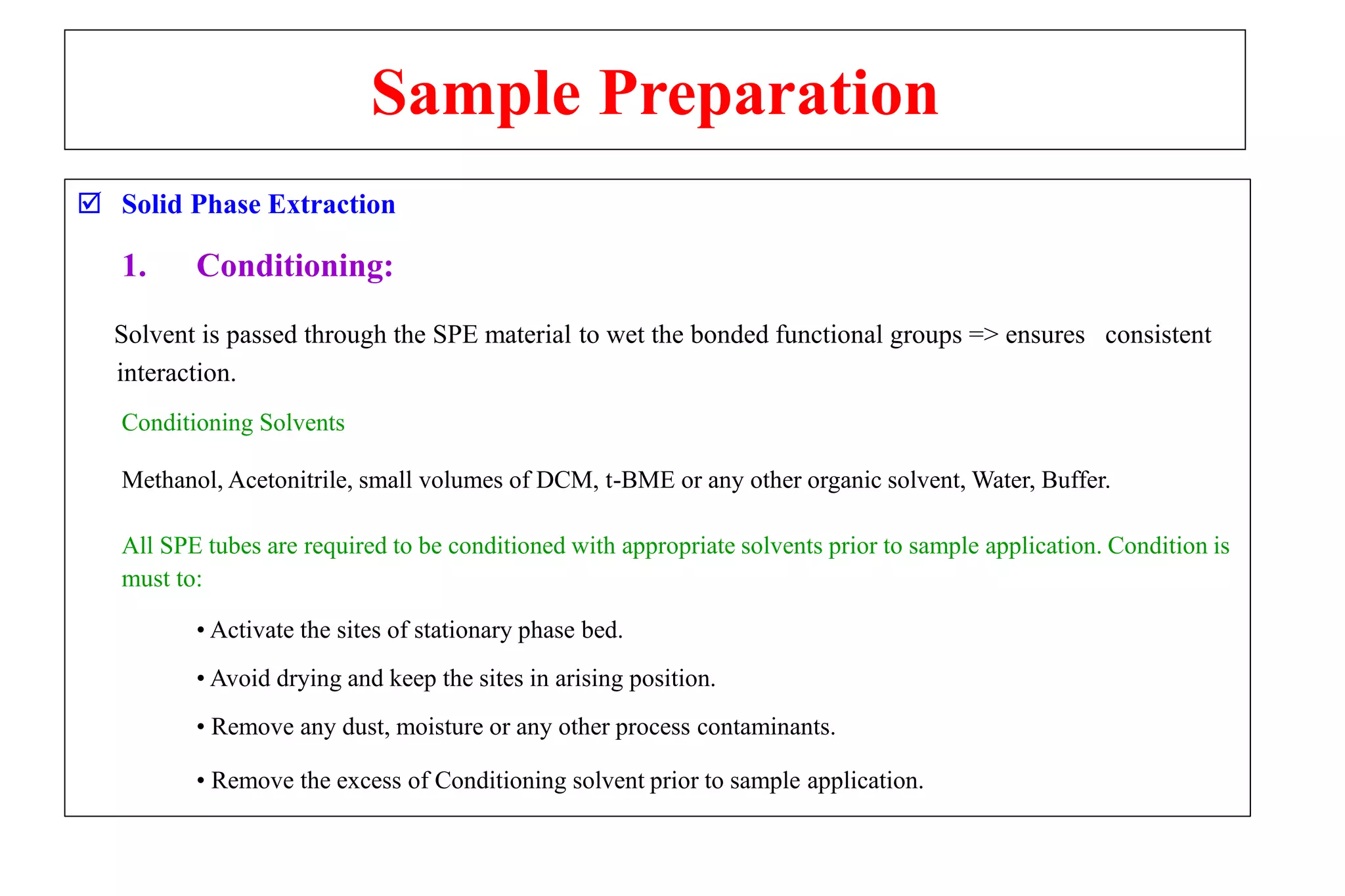 Bioanalytical sample preparation | PDF