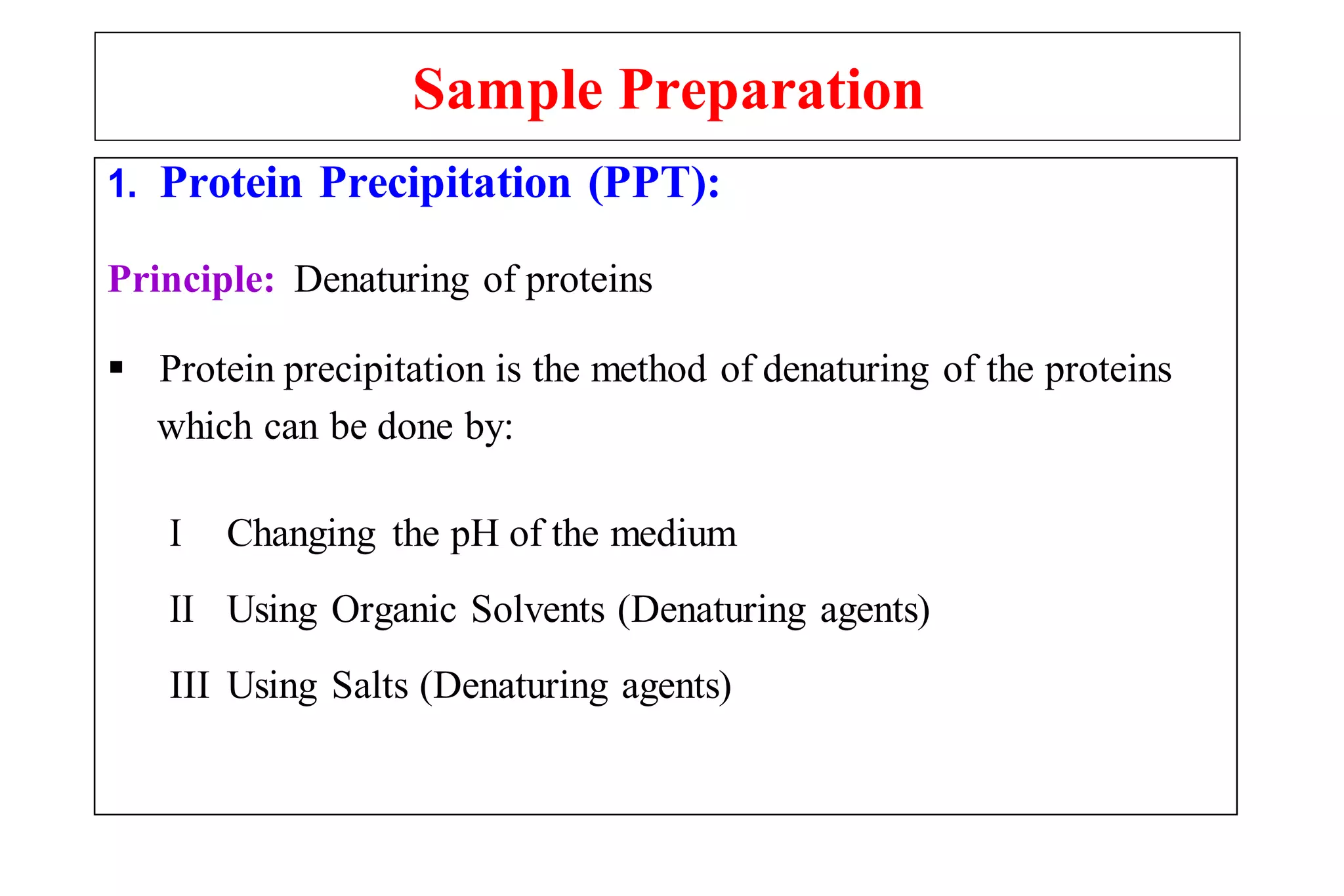 Bioanalytical samples preparation | DOCX