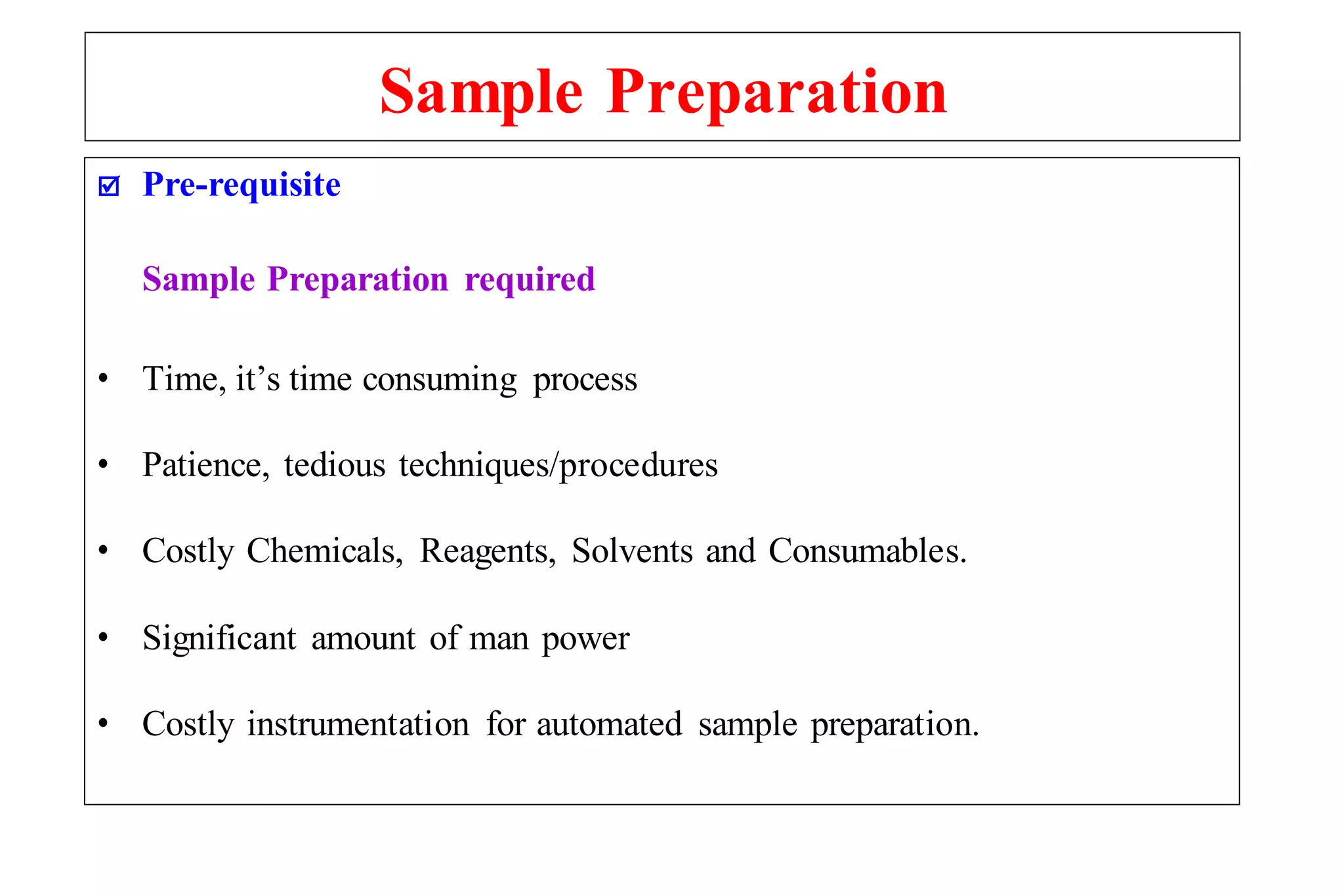 Bioanalytical samples preparation | DOCX
