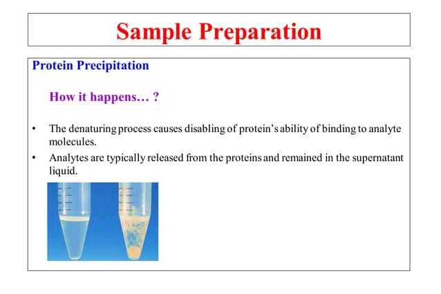 Bioanalytical samples preparation | DOCX | Chemistry | Science