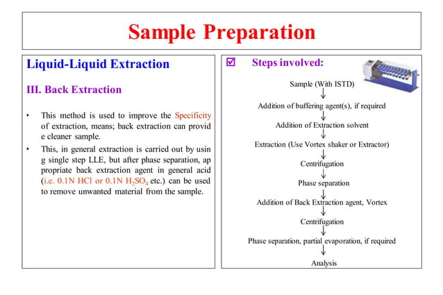 Bioanalytical samples preparation | DOCX | Chemistry | Science