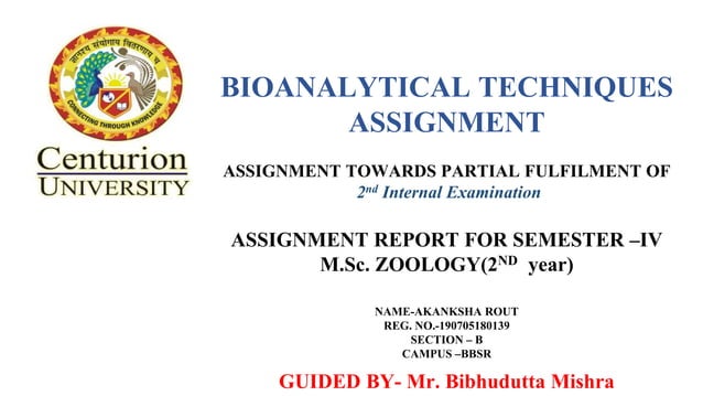 Bioanalytical techniques( Mass spectrometry) | PPTX