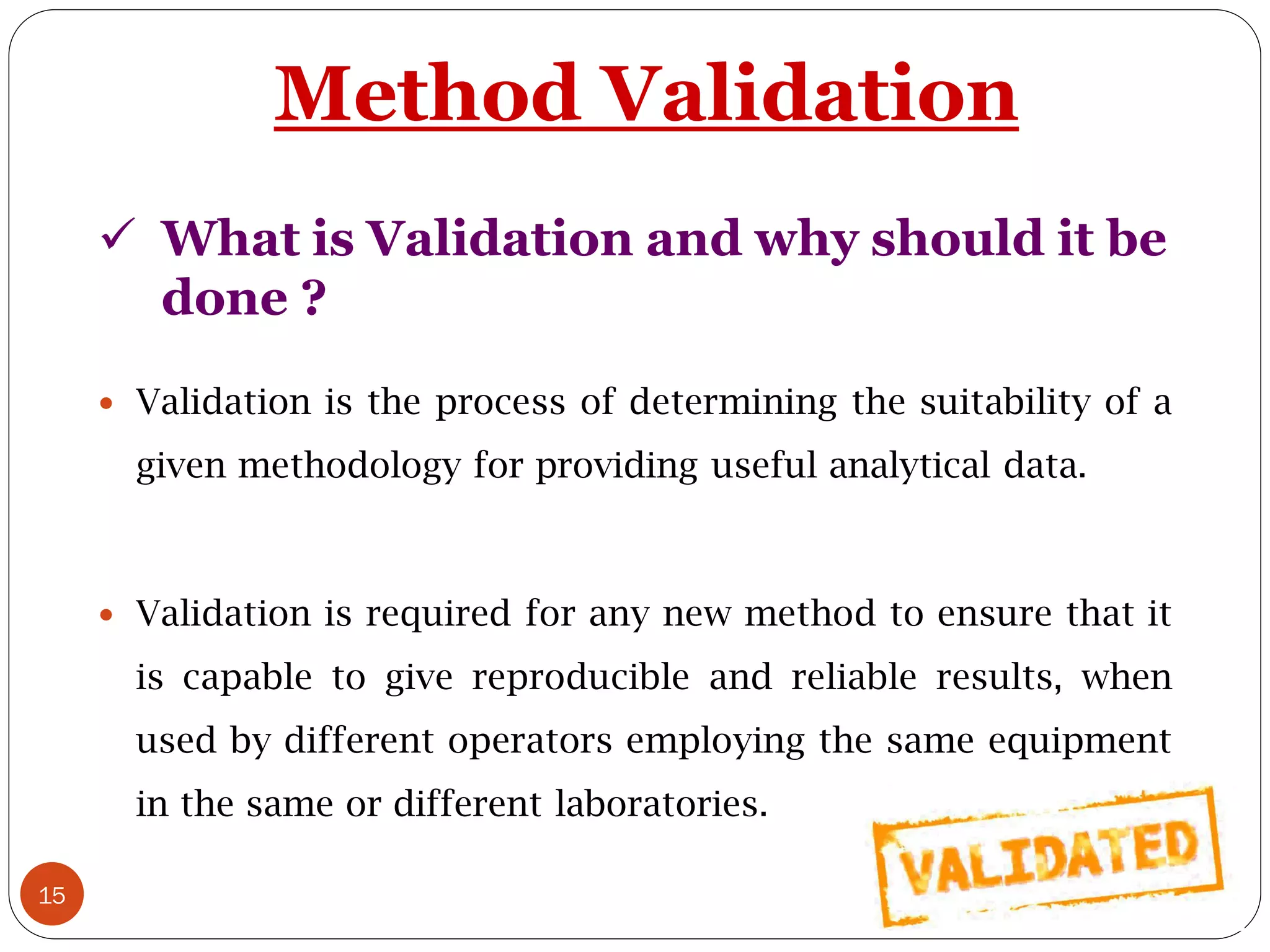 Bioanalytical Method Validation | PDF