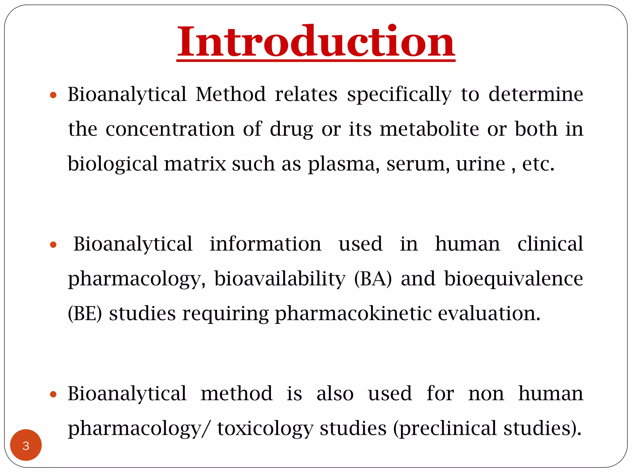 Bioanalytical Method Validation | PDF