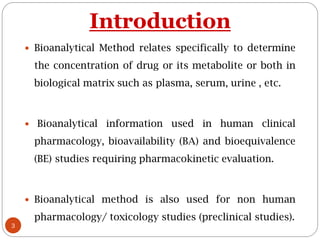 Bioanalytical Method Validation | PDF