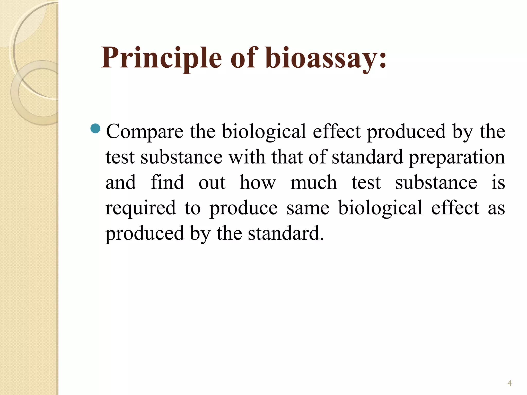 Bioassay 112070804012 | PPT