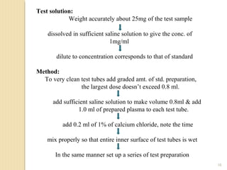 Bioassay 112070804012 | PPT