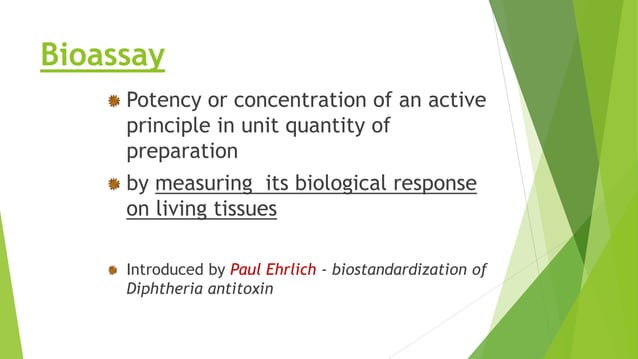 Bioassay | PPTX