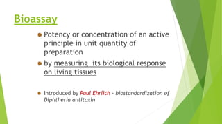 Bioassay | PPT
