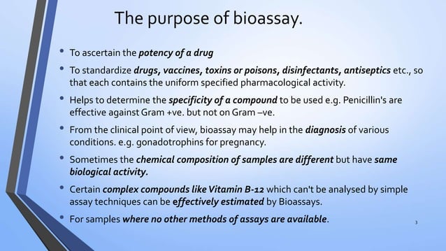 Bioassay | PDF | Chemistry | Science