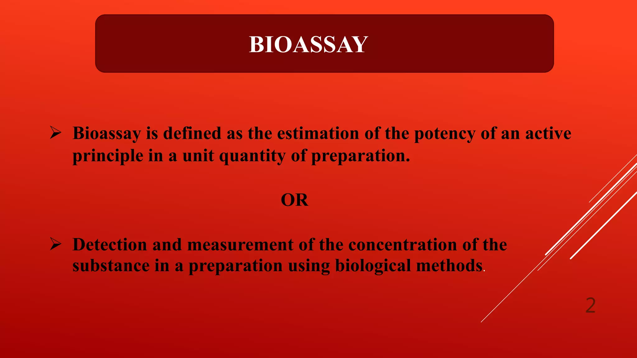 Bio assay | PPT