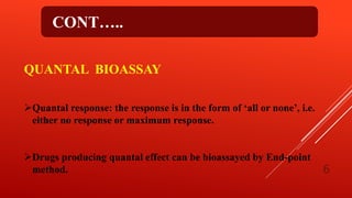 Bio assay | PPT