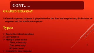 Bio assay | PPT