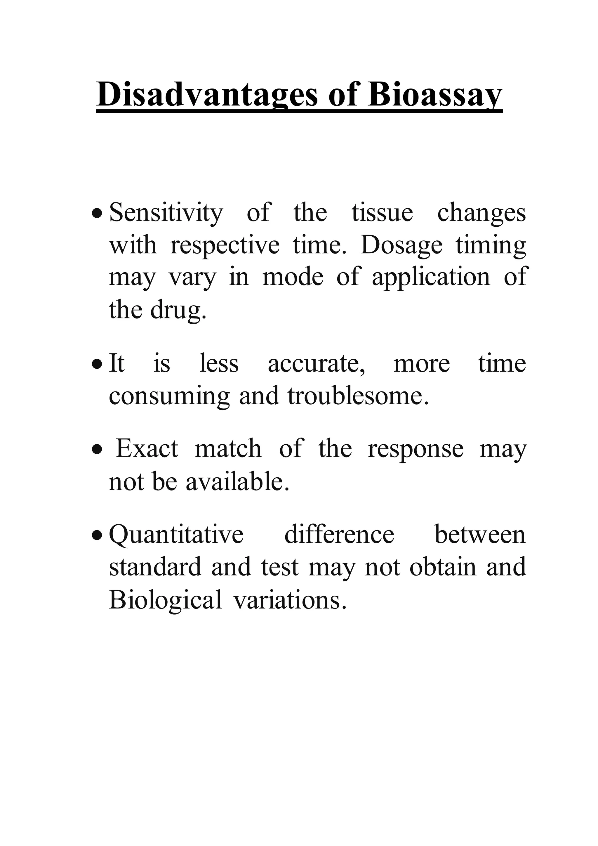 Bioassay | DOCX