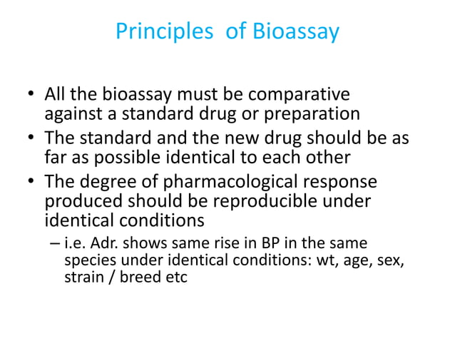 Bioassay | PPTX