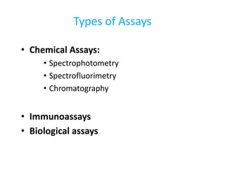 Bioassay | PPTX