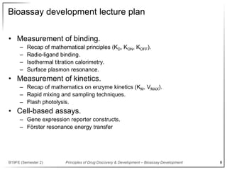 Bioassay development part 1 | PPTX