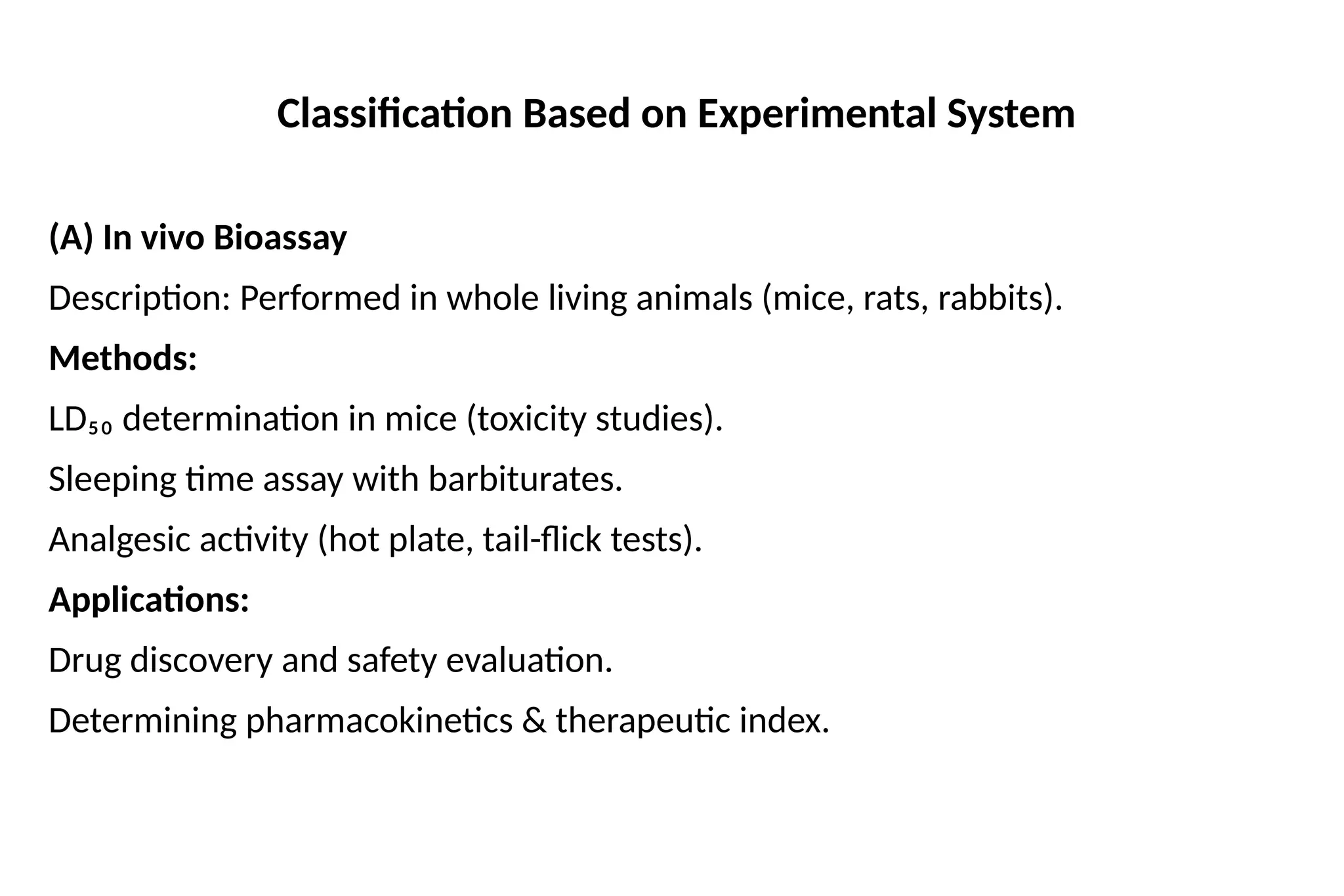 Bioassay: Definition, Classification, Principle, Methods, and ...