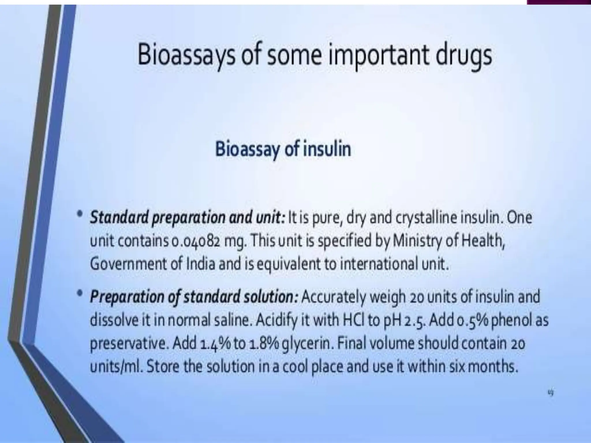 bioassay-PART-2.pptx pharmacology practical | PPTX | Chemistry | Science