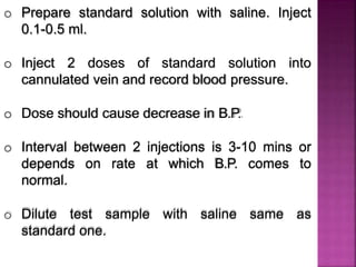 bioassay-PART-2.pptx pharmacology practical | PPTX | Chemistry | Science