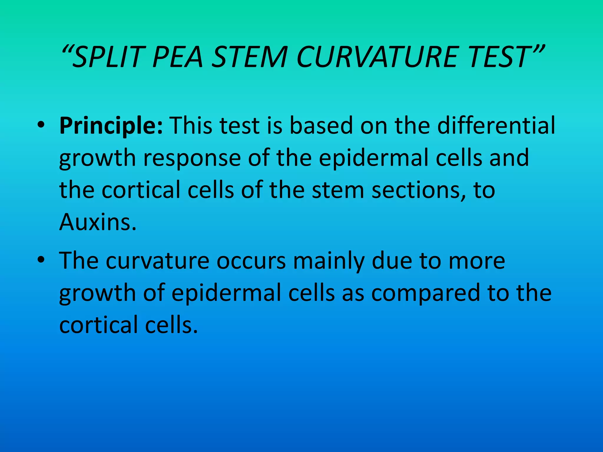 Bioassay for plant growth regulators | PDF