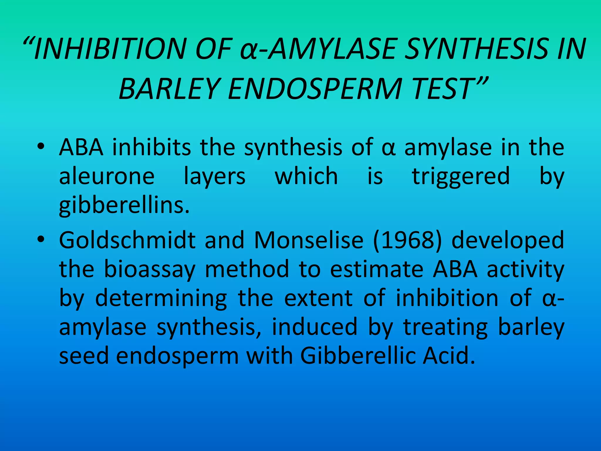 Bioassay for plant growth regulators | PDF