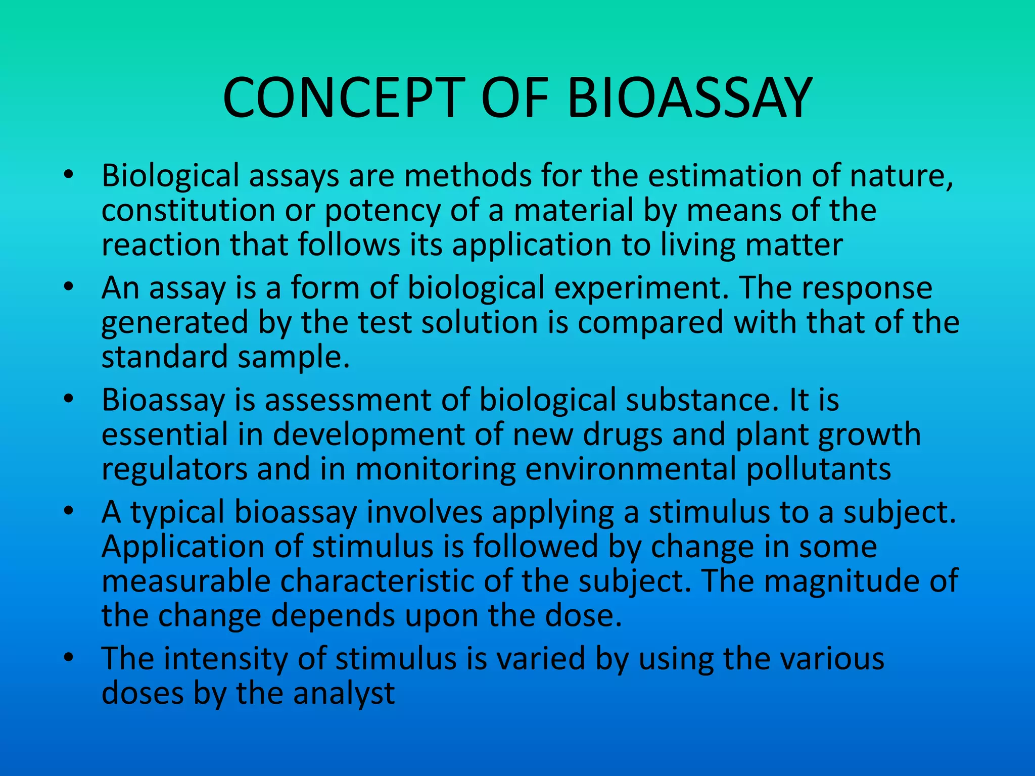Bioassay for plant growth regulators | PDF